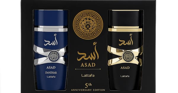 Lattafa Asad EDP Asad & Zanzibar – Premium Fragrance Set